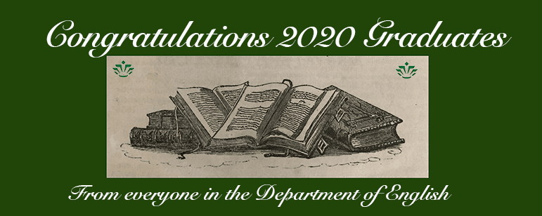 Congratulations Graduates - Department of English